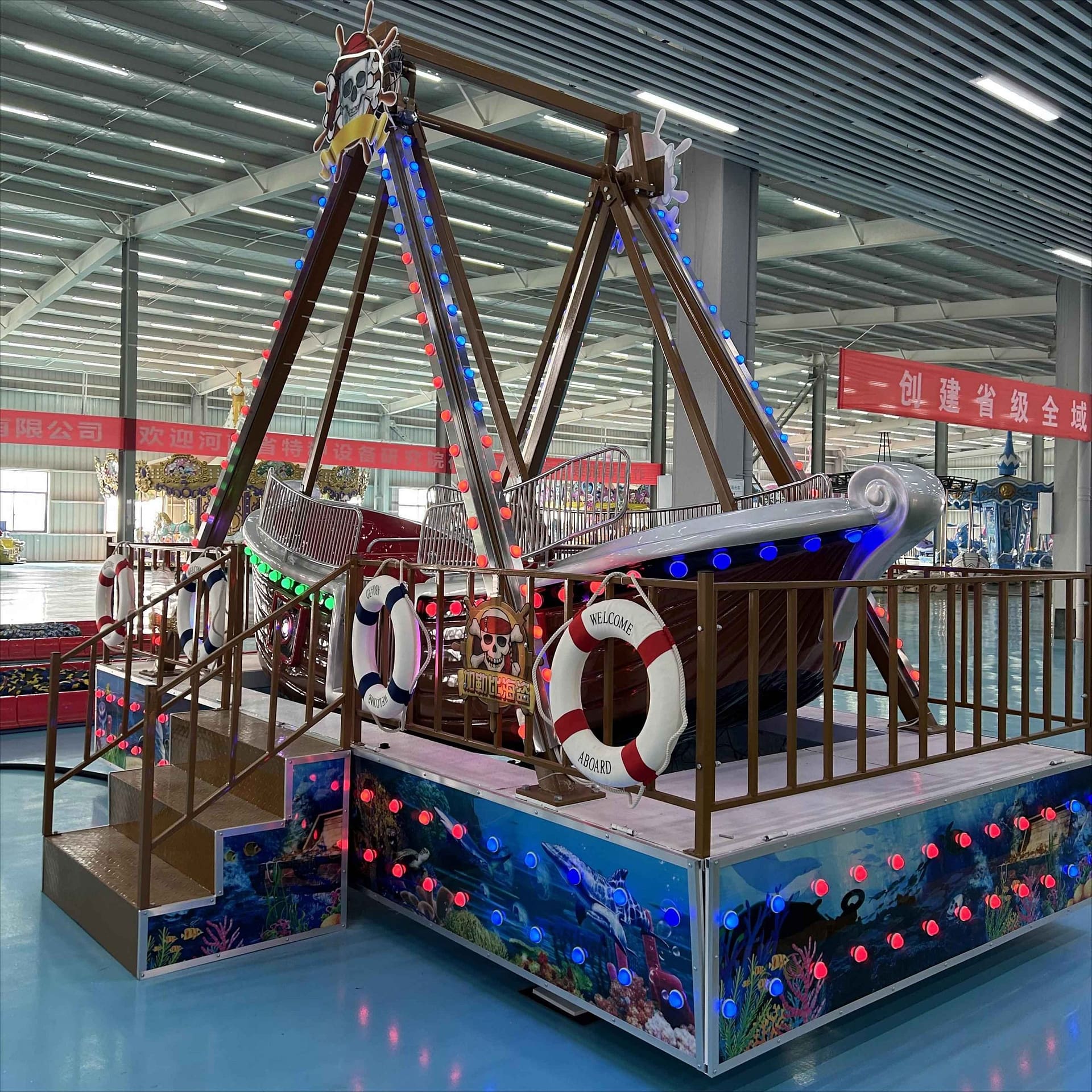 Small Pirate Ship – Fantasy Rides-Your Reliable One Step Project Supplie
