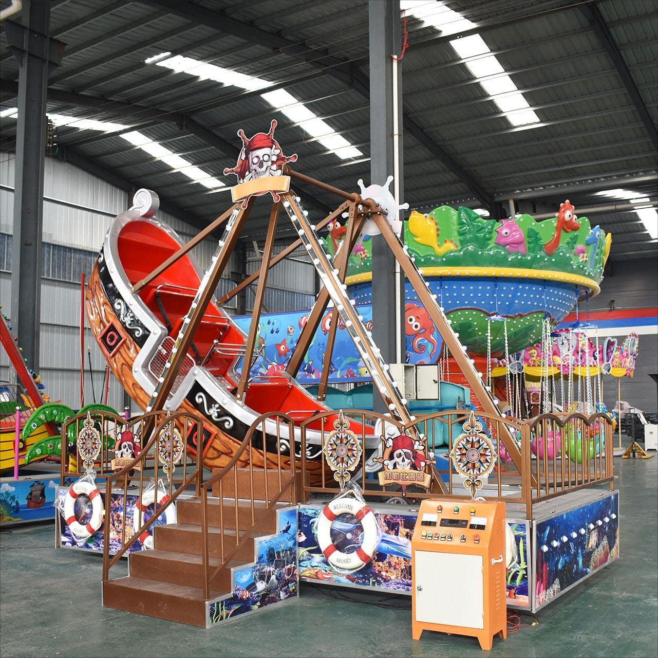 Small Pirate Ship – Fantasy Rides-Your Reliable One Step Project Supplie