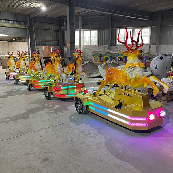 Happy Deer Train - Fantasy Rides-Your Reliable One Step Project Supplie