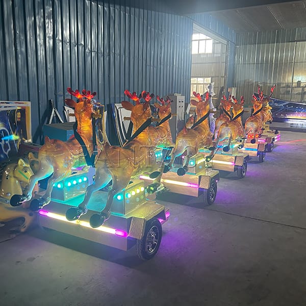 Happy Deer Train - Fantasy Rides-Your Reliable One Step Project Supplie